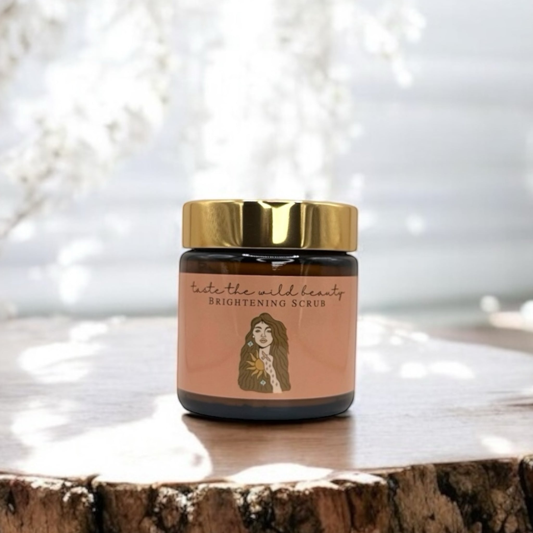 Turmeric Brightening Scrub – Taste the Wild Beauty